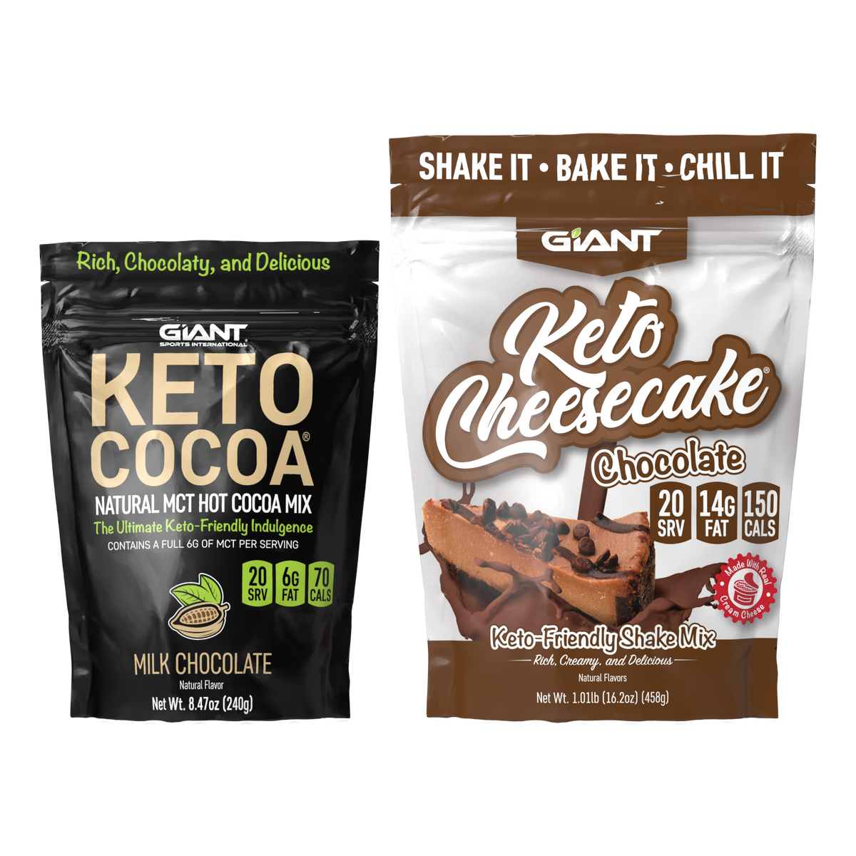 Keto Cheesecake Keto Cocoa Bundle – Giant Sports International