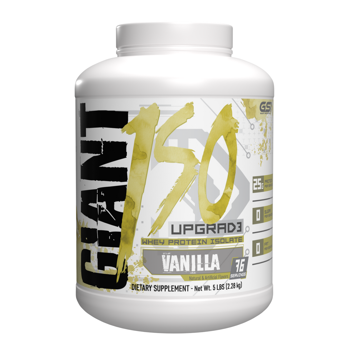 Giant Edge Isolate UPGRAD3 - Whey Protein Isolate - 5lb – Giant Sports ...