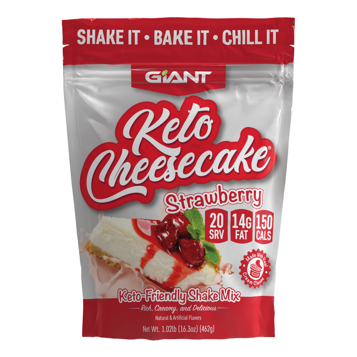 Giant Keto Cheesecake - Low Carb, Gluten-Free Keto Dessert Mix – Giant ...